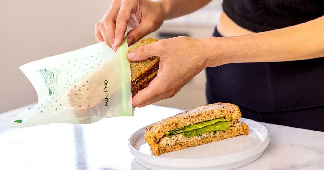 Cleanomic compostable* Zip Bags